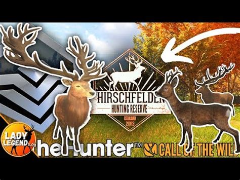 My First Diamond Red Deer From Hirschfelden Call Of The Wild Youtube
