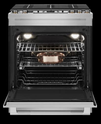 Jenn Air JDS1750ML RISE 30 DUAL FUEL DOWNDRAFT SLIDE IN RANGE