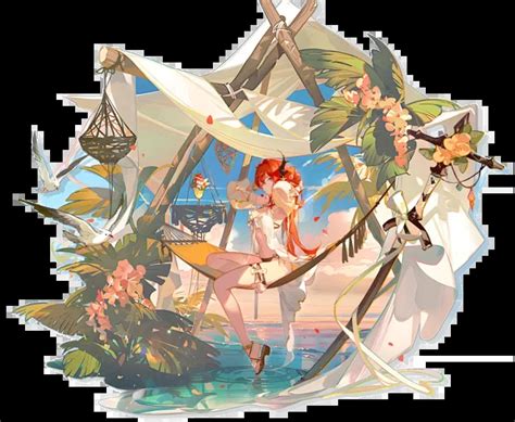 画质提升明日方舟 史尔特尔泳装 42奶奶 珊瑚海岸 4K极限画质提升 哔哩哔哩