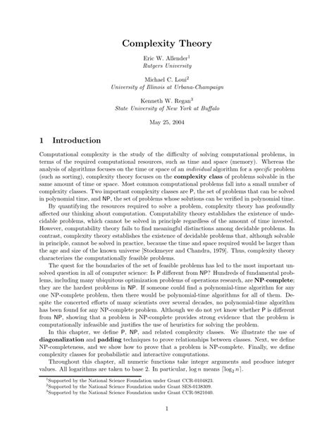 pdf complexity theory