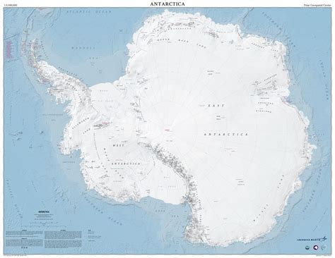 Antarctica Polar Geospatial Center Antarctica Map Old Map