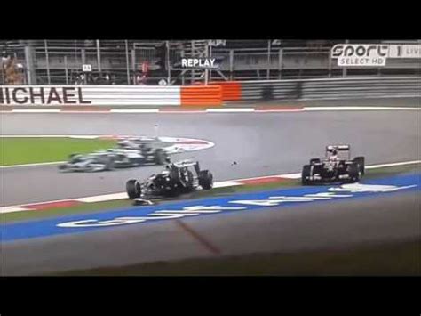 Pastor Maldonado F1 Crash Compilation YouTube