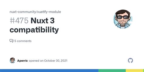 Nuxt 3 Compatibility Issue 475 Nuxt Community Vuetify Module GitHub