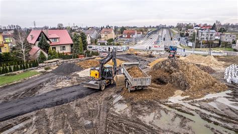 Obwodnica Gliwic trwają prace przy budowie zachodniego odcinka