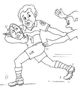 Rugby Da Colorare 17 Disegni Da Colorare