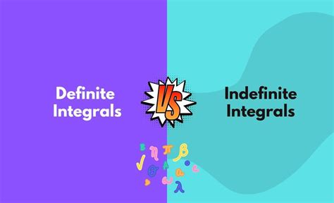 Definite Vs Indefinite Integrals What S The Difference With Table