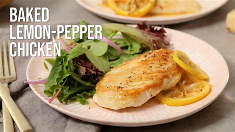 Baked Lemon Pepper Chicken Recipe