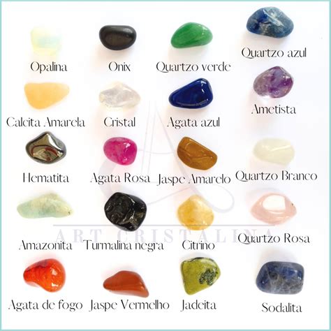 Kit 20 Pedras Naturais Cristais Naturais Rolados Shopee Brasil