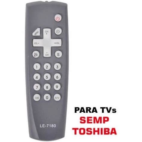 Controle Remoto Semp Toshiba Toda Linha Lumina Line Tv Tubo Enviamos