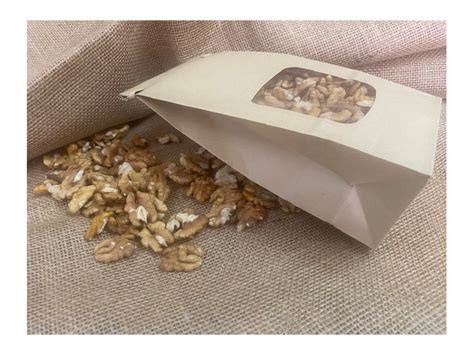 Bolsa Kraft Con Ventana L Frutaplas Papel Y Carton