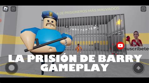 Escape de de la prisión de Barry ROBLOX Gameplay YouTube