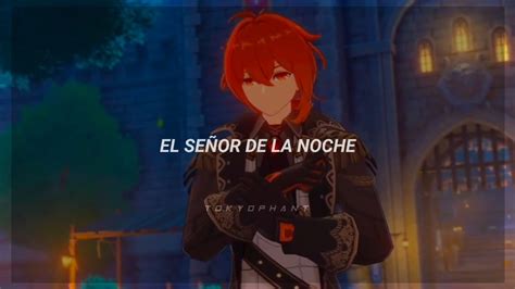 Él es el verdadero EL SEÑOR DE LA NOCHE Diluc Genshin Impact