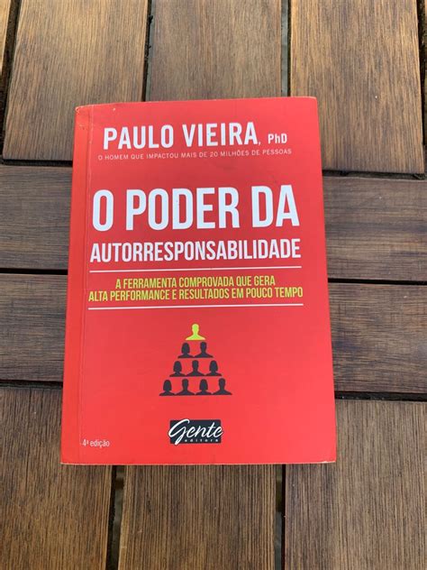 Livro O Poder Da Autorresponsabilidade Livro De Bolso Livro Paulo