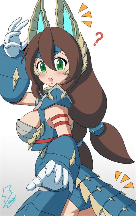 Iris Mega Man And 3 More Danbooru