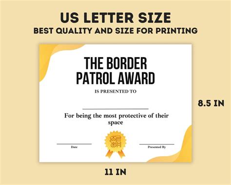 Employee Appreciation Gifts Award Certificates Printable And