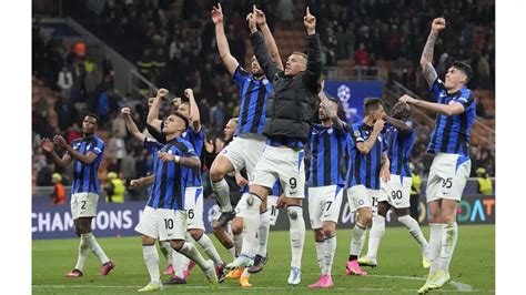 UEFA Champions League 2022 23 Semi Final 1st Leg Inter Milan Beat AC