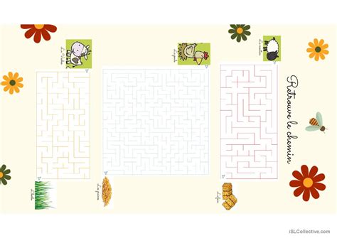 Vocabulaire Les Animaux De La Ferme Fran Ais Fle Fiches Pedagogiques