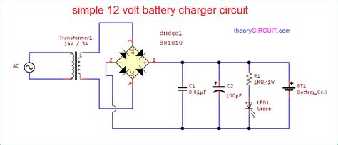 Simple Mobile Battery Charger Circuit Diagram