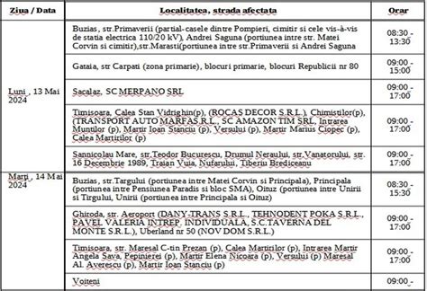 Se Opreste Curentul In Timisoara Si In Mai Multe Localitati Din Judet