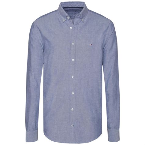 Bizz Store Camisa Social Masculina Tommy Hilfiger Manga Longa