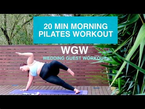 20 MIN MORNING PILATES Full Body Workout WGW Wedding Guest Workout