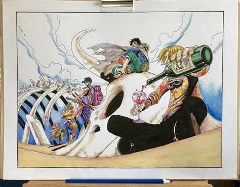 My Take On One Of Oda S Early Color Spreads R Onepiece