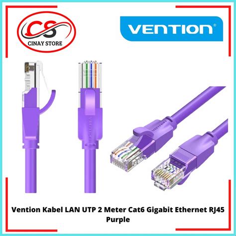 Jual VENTION Kabel LAN RJ45 Gigabit Ethernet Cat6 Vention Kabel LAN
