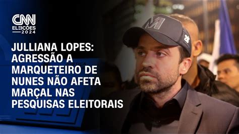 Julliana Lopes Agressão a marqueteiro de Nunes não afeta Marçal nas
