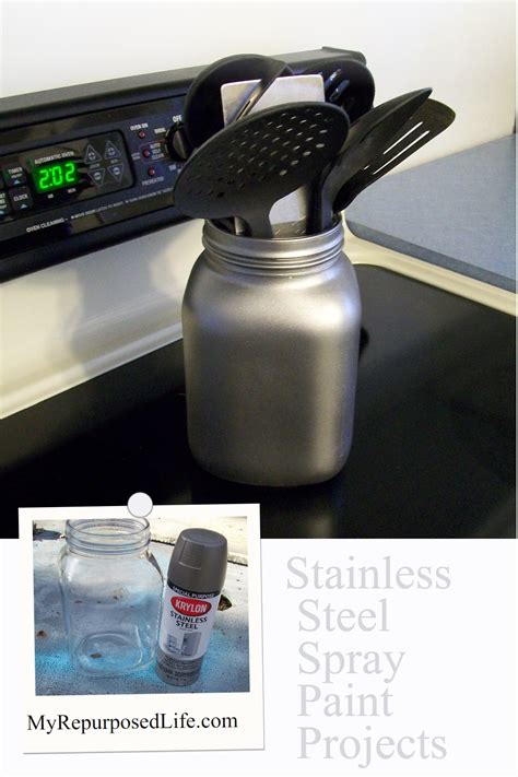Update Accessories With Stainless Steel Spray Paint Stainless Steel
