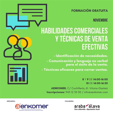 HABILIDADES COMERCIALES Y TÉCNICAS DE VENTA EFECTIVAS AENKOMER
