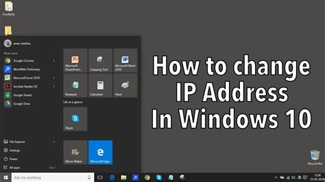 How To Change IP Address In Windows 10 A Visual Guide