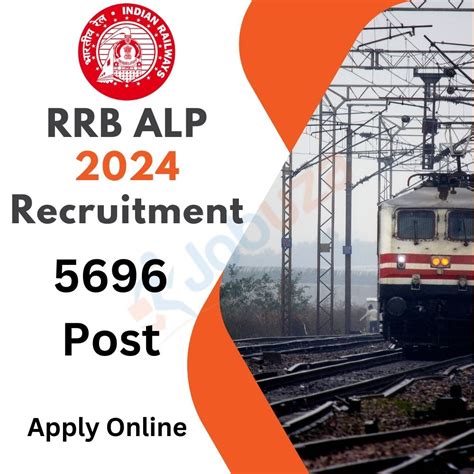 RRB ALP 2024 Recruitment 5696 Post Notification Out Apply Online
