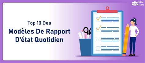 Les 10 meilleurs modèles de rapport d état quotidien pour documenter