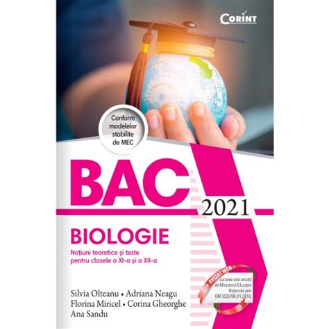 Ghid Pentru Bacalaureat De Nota 10 La Biologie Clasele Xi Xii Pdf Jssaja