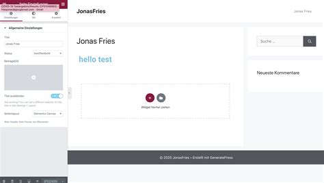 how to remove header and footer in elementor themewaves