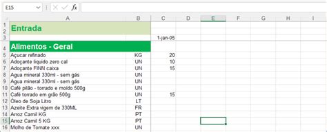 Planilha controle de compras no supermercado 2 modelos grátis Tudo Excel