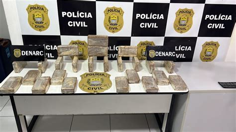 PC realiza apreensão de drogas avaliadas em mais de R 1 5 milhões em