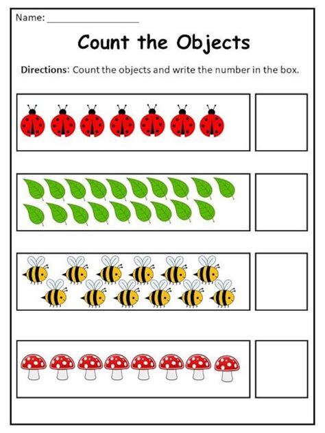 Cut And Paste Numbers 1 5 Worksheets For Preschool The 56 OFF