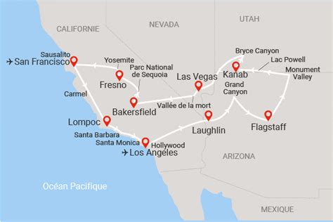 Circuit La Conqu Te De L Ouest Am Ricain Etats Unis