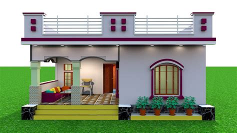 112 Gaj Me Makan Ka Naksha In 3D 3d House Design East Facing Ghar