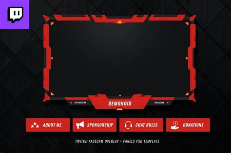 15 Best Twitch Stream Overlay Templates In 2020 Free Premium