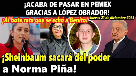 PEMEX se levanta gracias a AMLO Al bote rata que se echó a Benito