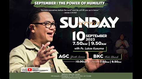PS LUKAS KUSUMA Ibadah Raya PERTAMA Minggu 10 Sept 2023 07 50 AM