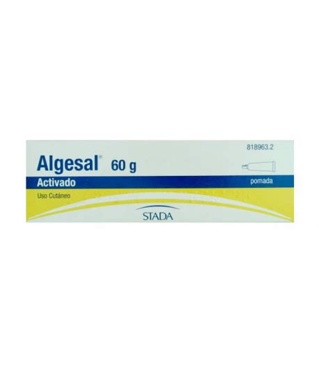 Algesal Activado Mg G Mg G Pomada Gr