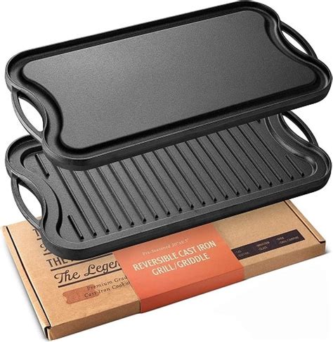 Best Cast Iron Griddle For Your Bbq Grill Gas Charcoal Grills