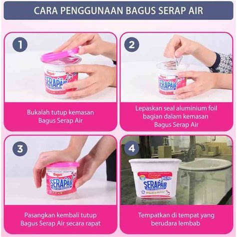 Jual Penyerap Udara Lembab Bagus Serap Air Dehumidifier Serapair 225ml