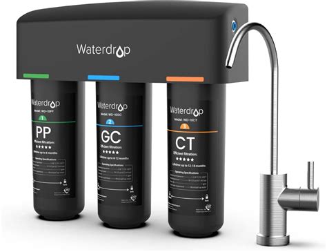 Waterdrop TSB Système de Filtre à Eau Sous Évier avec Robinet Dédié 3
