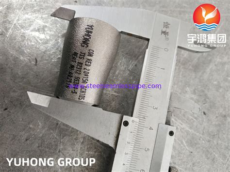 JIS B2312 SUS304 Buttweld Pipe Fitting Stainless Steel Concentric Reducer