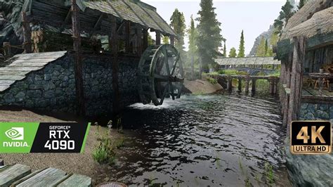 4K Skyrim LE RTX 4090 Next Gen 2023 Graphics Loxia ENB Kwanon
