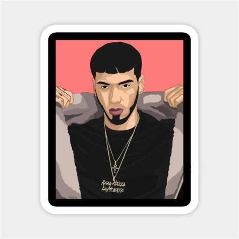 Anuel Aa Wallpaper Memo Pad Magnets Abc Merchandise Stickers